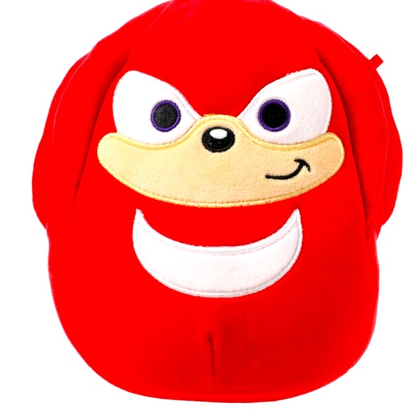 Kellytoy | Toys | Squishmallow Sonic Squad Plush Knuckles The Hedgehog ...
